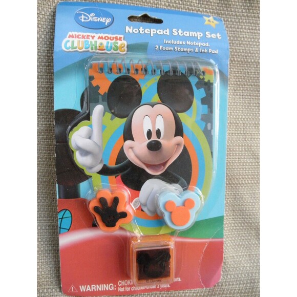 Disney | Other | New 208 Disneymickey Mouse Clubhouse Notepad Stamp ...